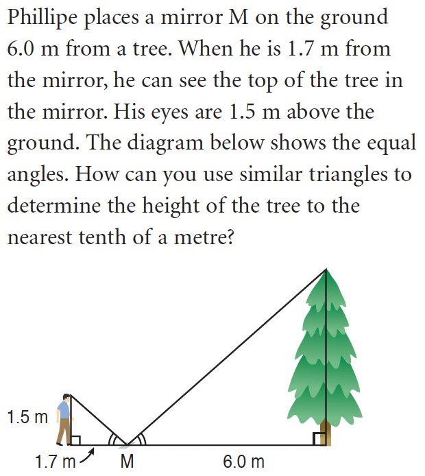 Math 9 Unit 4: Similar Triangles and Applications